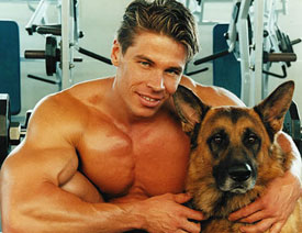 Bodybuilder Roland Kickringer